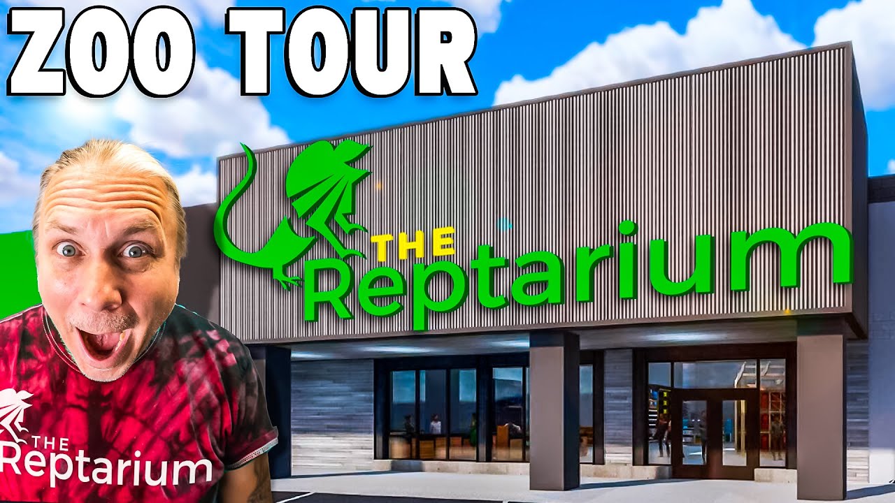 Giant Cage By Cage Reptile Zoo Tour - YouTube