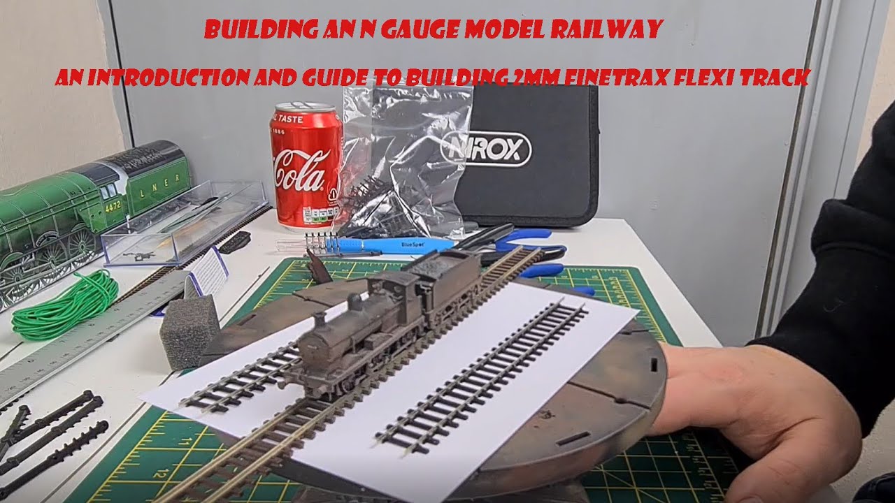 An Introduction to N Gauge FineTrax Flexi Track - YouTube
