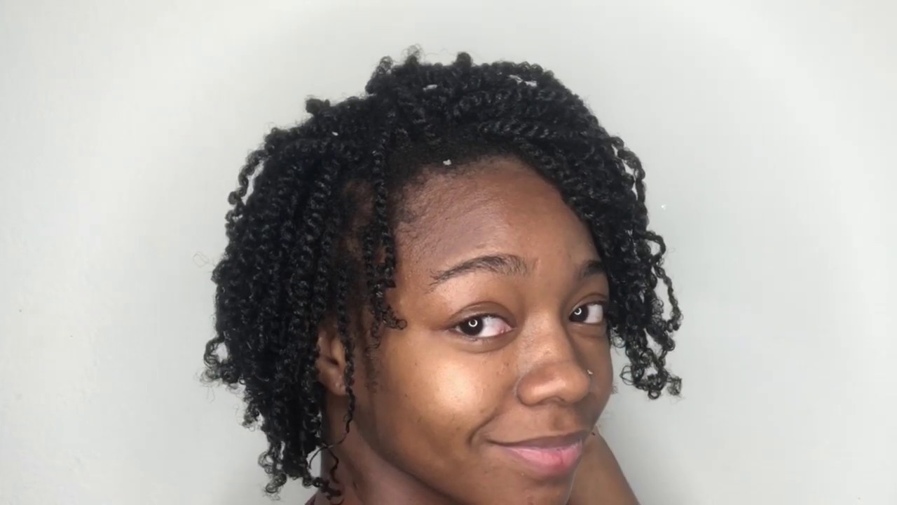 How To Mini Two Strand Twists - YouTube