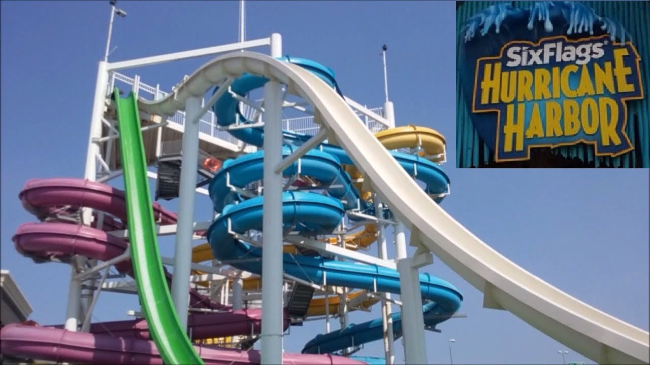 First Visit to Six Flags Hurricane Harbor in Oklahoma City - YouTube
