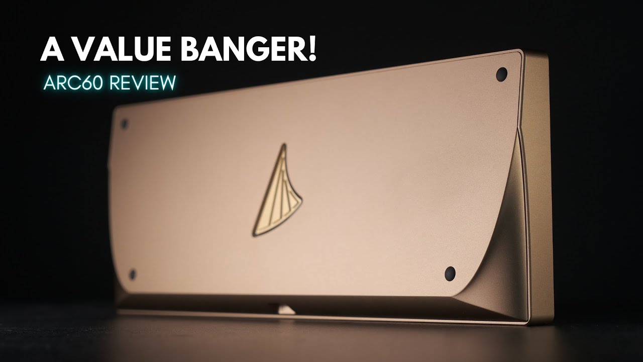 One Of The Best Custom Keyboards You Can Buy! Arc60 Review - YouTube