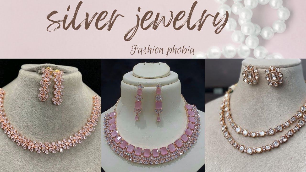 silver jewelry||New silver jewelry designs 2023||Bridal new jewellery ...