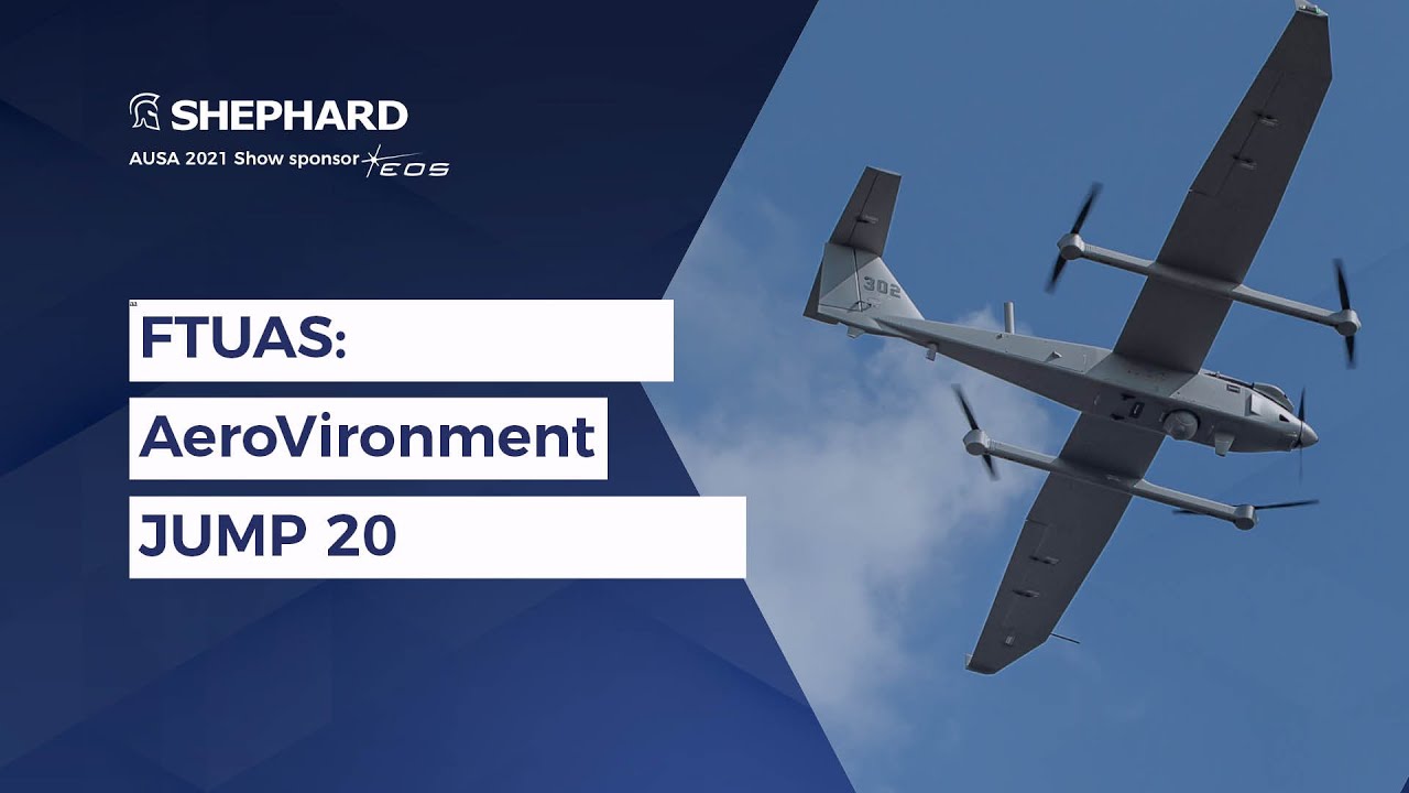 AUSA 2021: AeroVironment JUMP 20 for FTUAS - YouTube