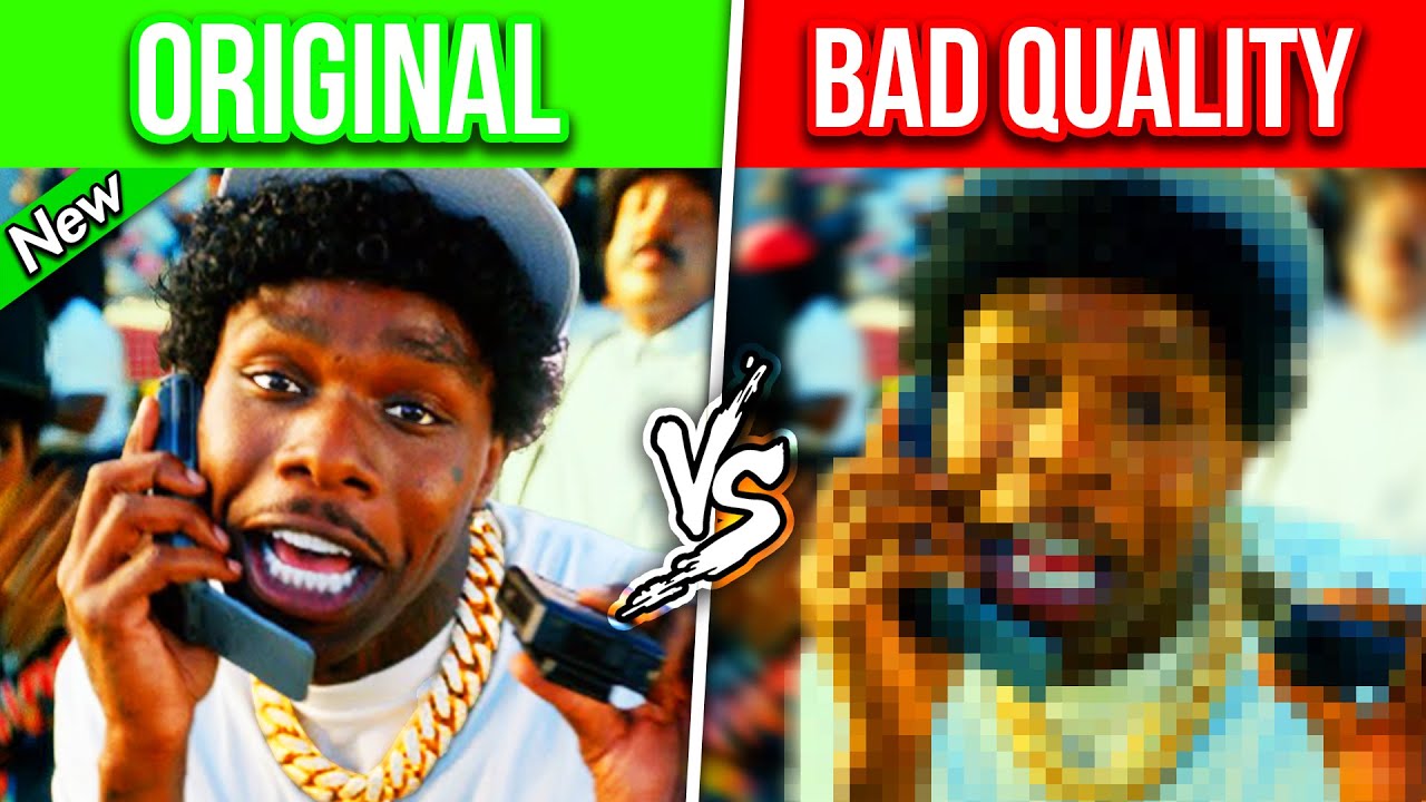 POPULAR RAP SONGS vs LOW QUALITY VERSIONS - YouTube