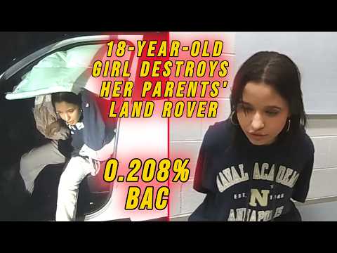 18-Year-Old Girl DESTROYS her Parents' Land Rover at OVER DOUBLE the Limit