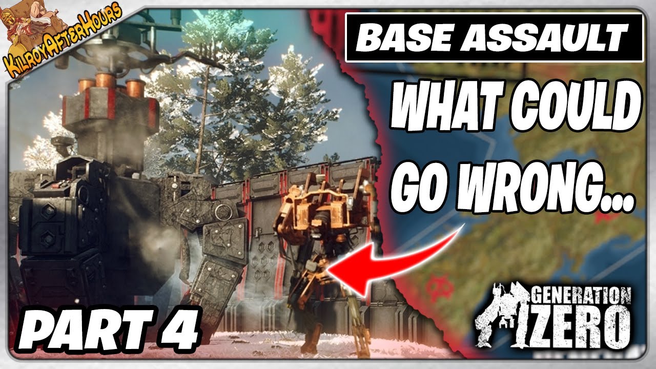 Our First Base Assault! | Generation Zero Gameplay Walkthrough - Part 4 ...