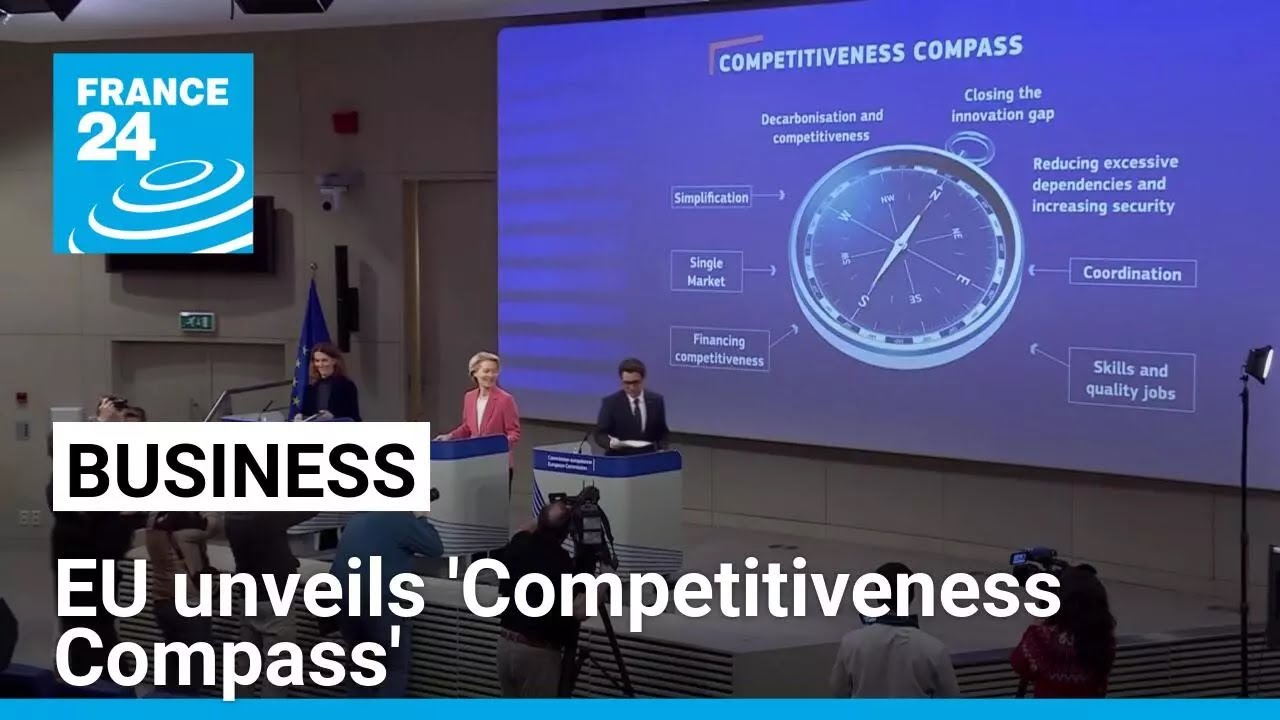 EU unveils 'Competitiveness Compass' to cut red tape and spur ...