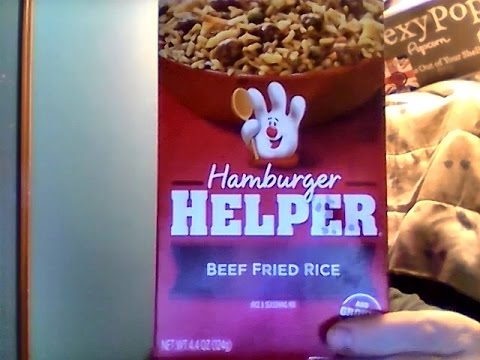 Hamburger Helper Beef Fried Rice - YouTube