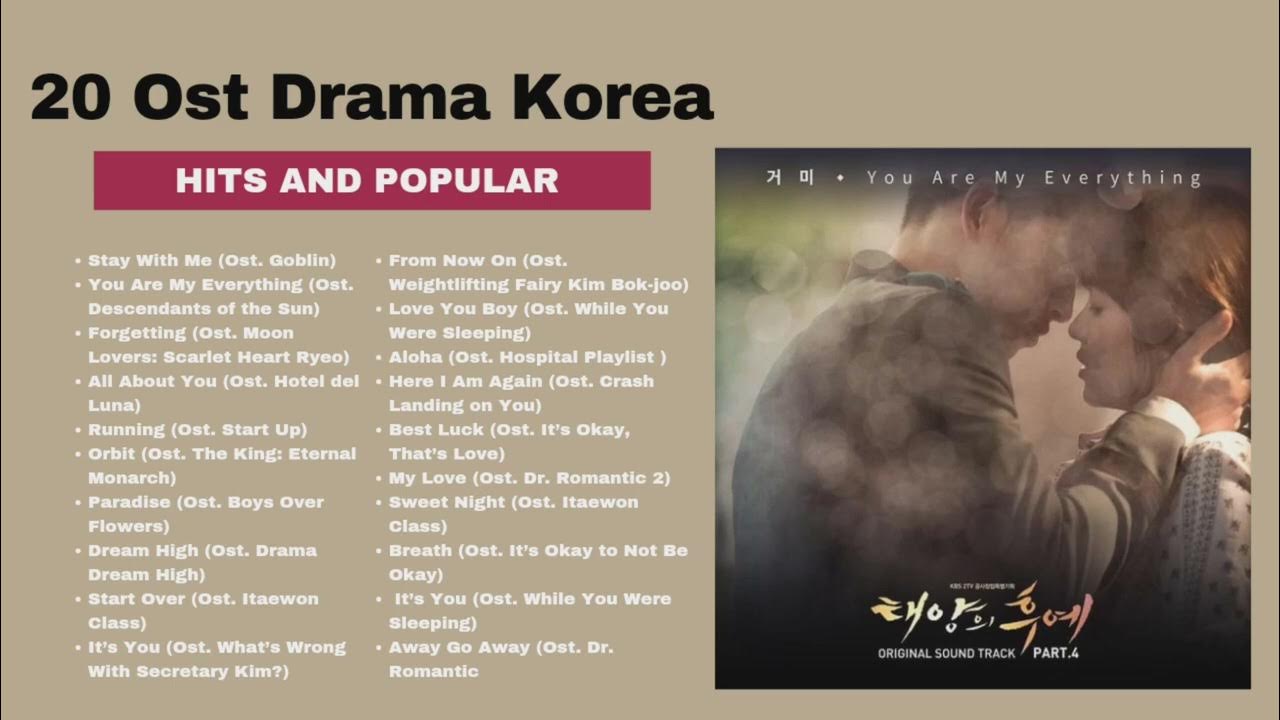 20 Ost Drama Korea Hits & Populer - YouTube