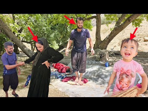 A dayfull oflove and excitement withImran|Fromwashing blanketsby the river tohuggingNikaandFereshteh