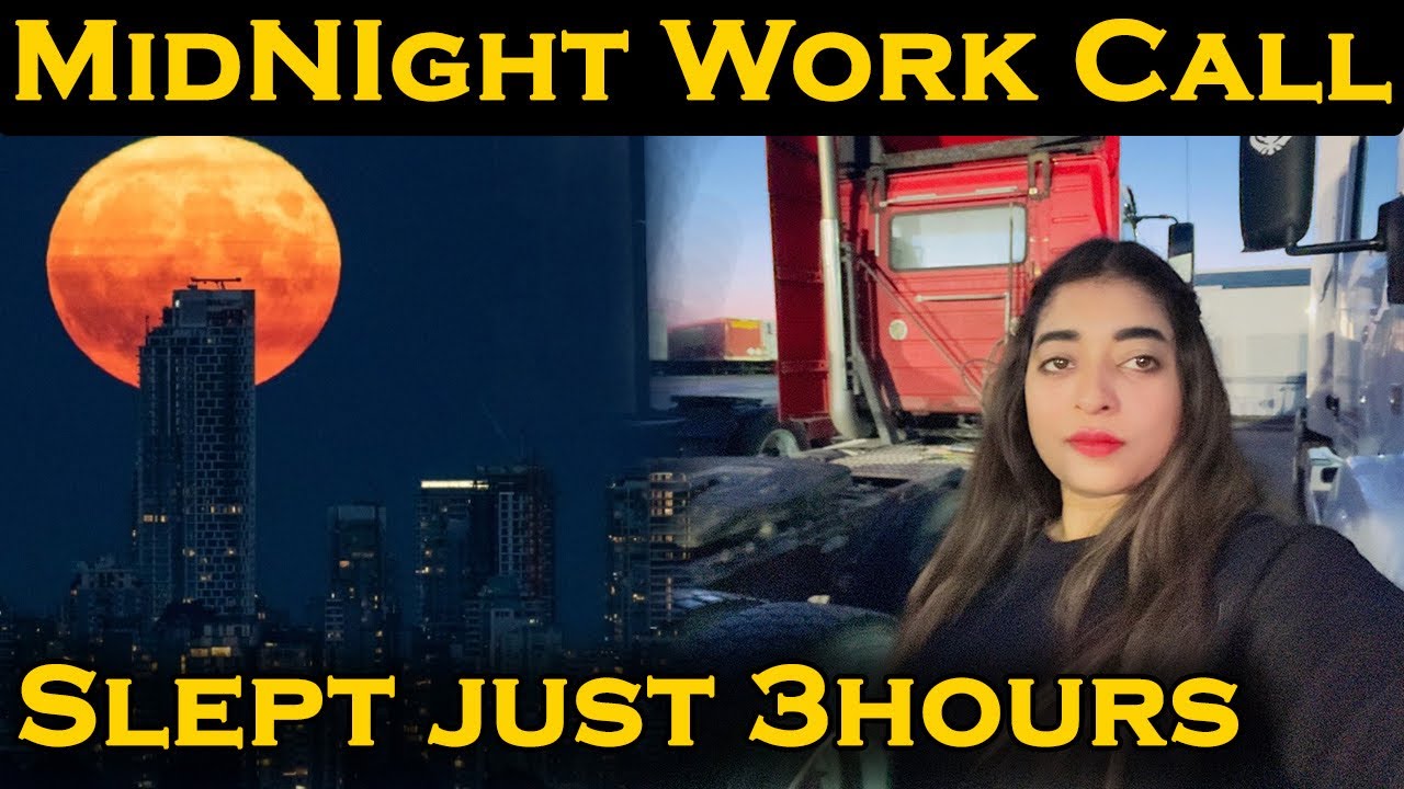 MidNIght Work Call l Slept just 3hours l Surbhi Tiwari - YouTube