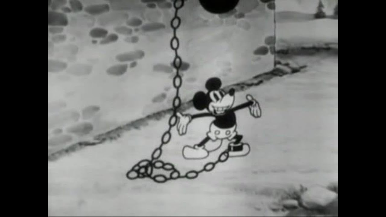 The Chain Gang (1930) | Mickey Mouse Escapes Prison - YouTube