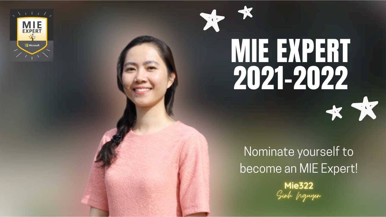 How to become a MIEE 2021 - 2022 | Hướng dẫn ứng cử chuyên gia giáo dục ...