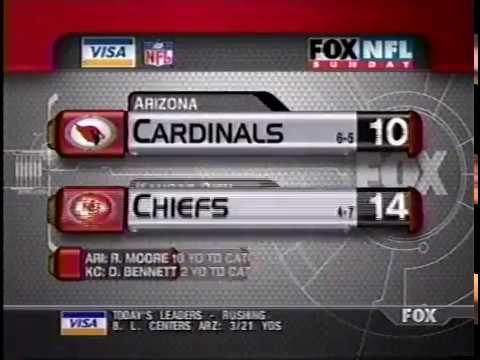 NFL Fox Halftime Report week 13 1998 - YouTube
