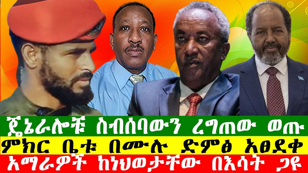 NEWS ጄኔራሎቹ ስብሰባውን ረግጠው ወጡ፣ አማራዎች ከነህወታቸው በእሳት ጋዩ፣ በኦርቶዶክሳውያን ላይ ግድያው ...