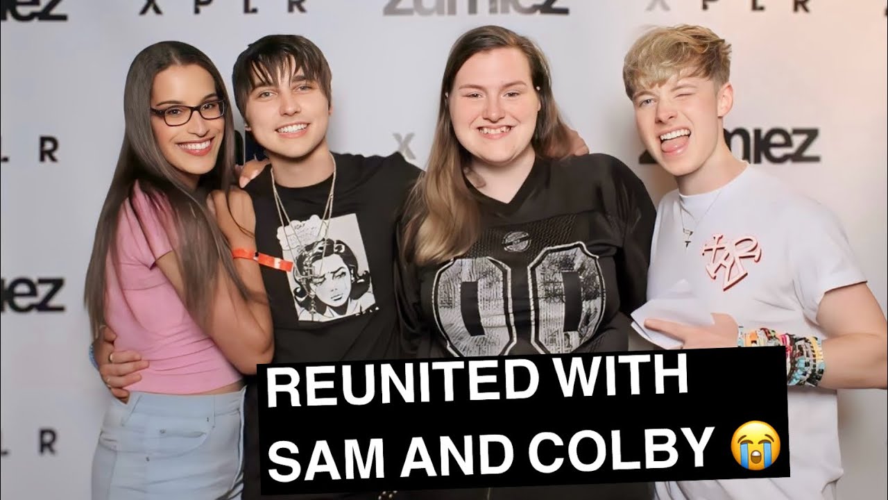 REUNITED WITH SAM AND COLBY!! - YouTube
