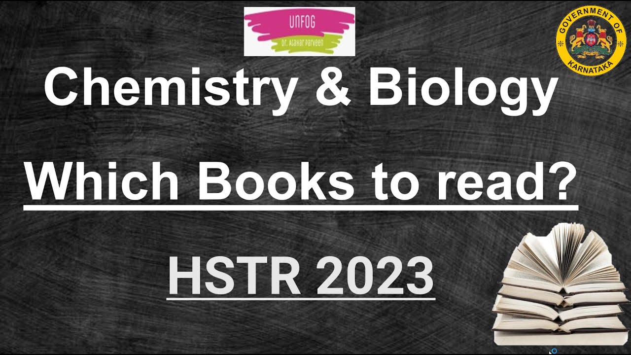 Which books are best for #hstr #chemistry #biology ? (HSTR 2022-23 ...
