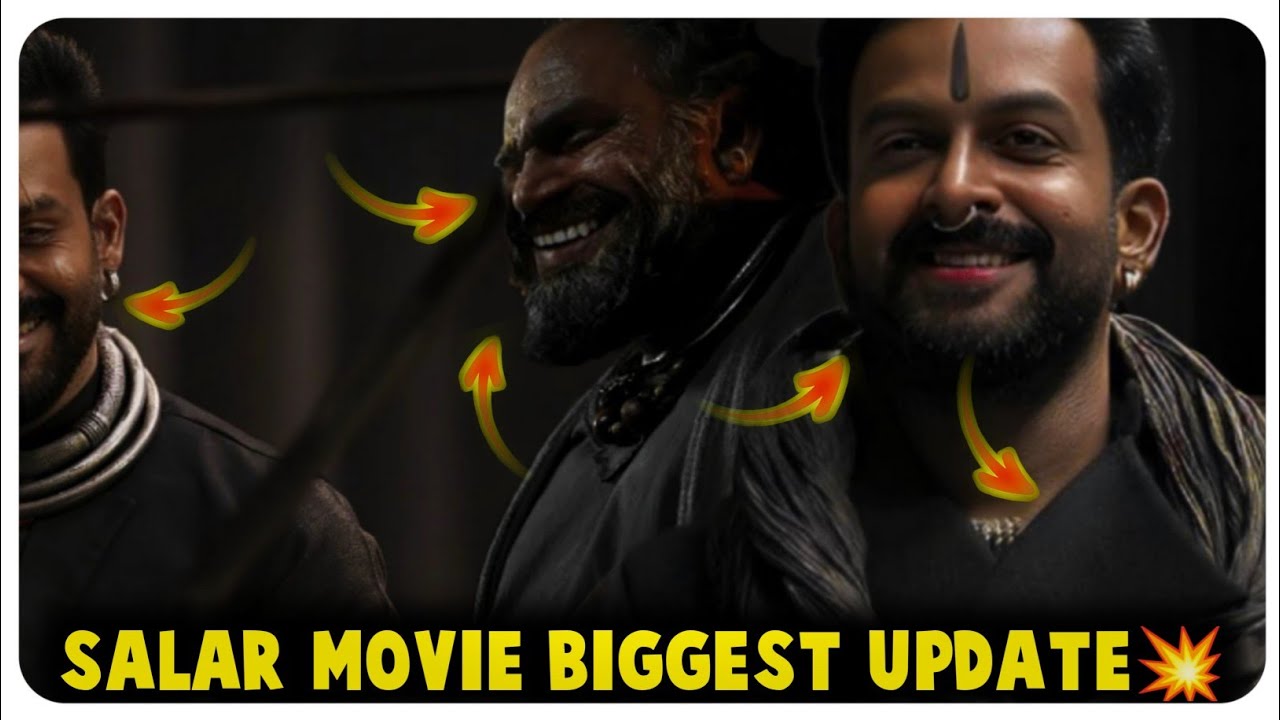 Salar Movie Biggest Update 😲🤮💯 , - YouTube