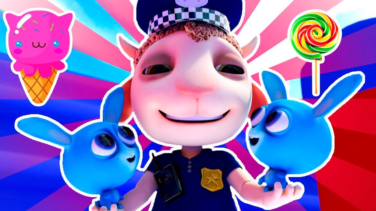 Labyrinth Chase 👮‍♂️🐰😭 We Lost in the Maze! Help us👮‍♂️🐰😭 Cop and Angry ...