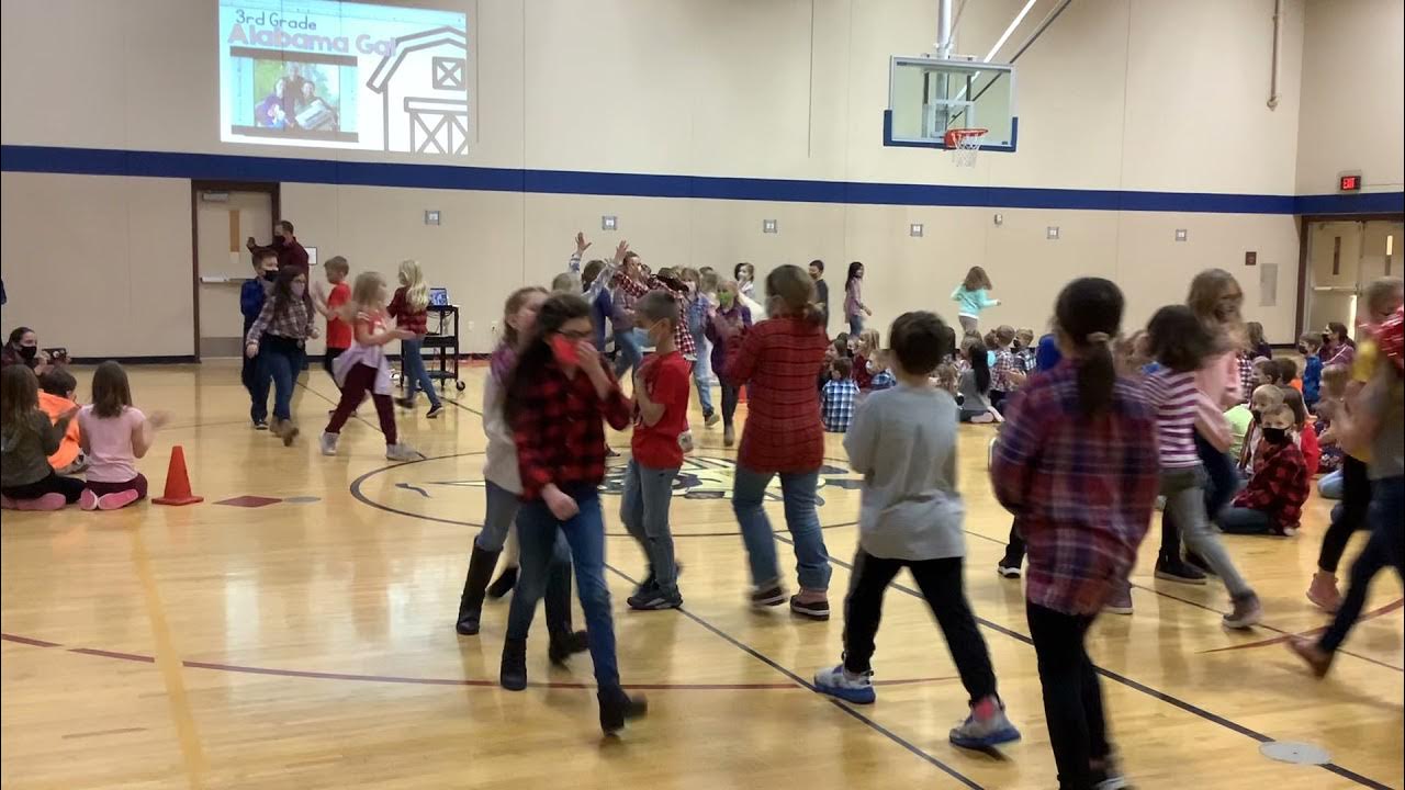 Alabama Gal- School Folk Dance - YouTube