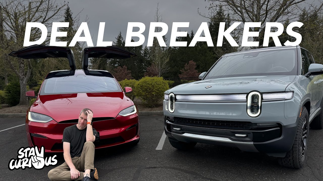 Tesla Model X vs Rivian R1S Gen2... Deal Breakers - YouTube