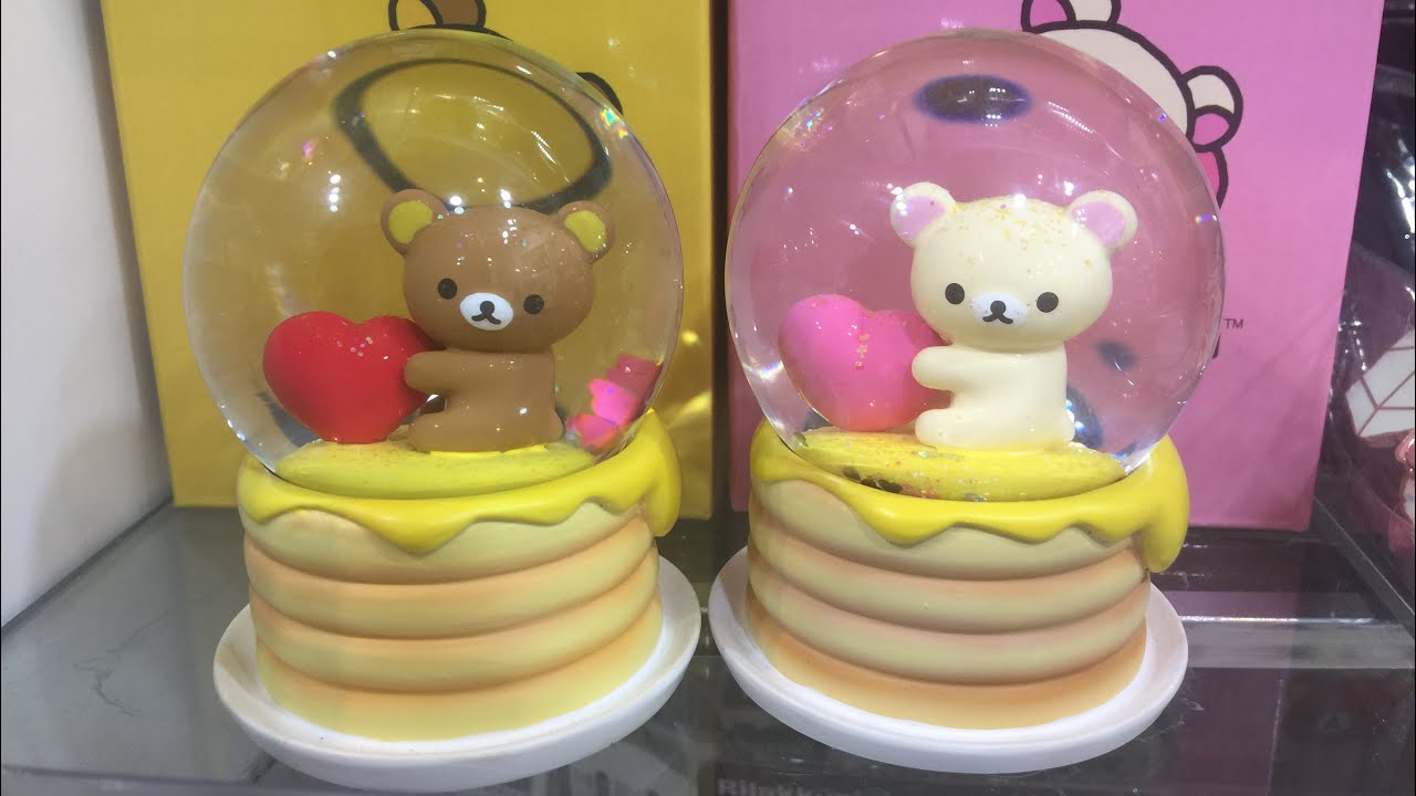 Rilakkuma Mini Snow Globe - YouTube