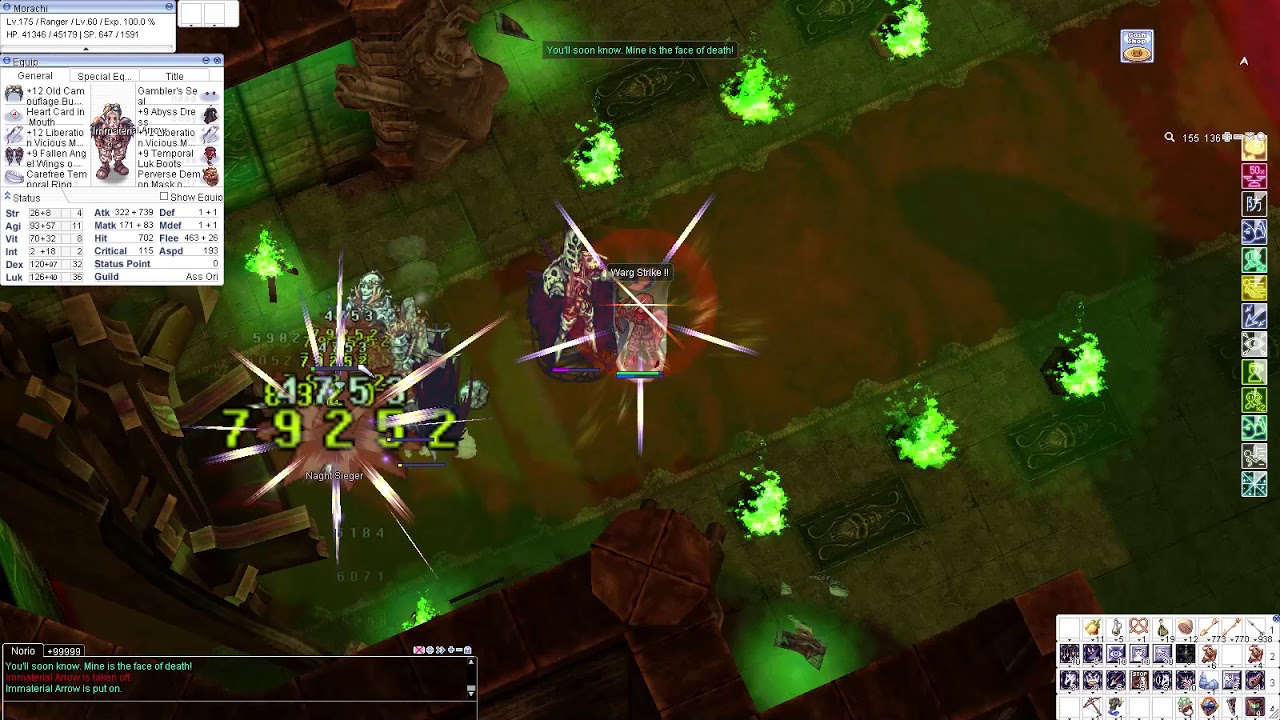 Ragnarok Ranger Auto Warg Strike 101th Naght Sieger boss ร้อยชั้น [IRO ...