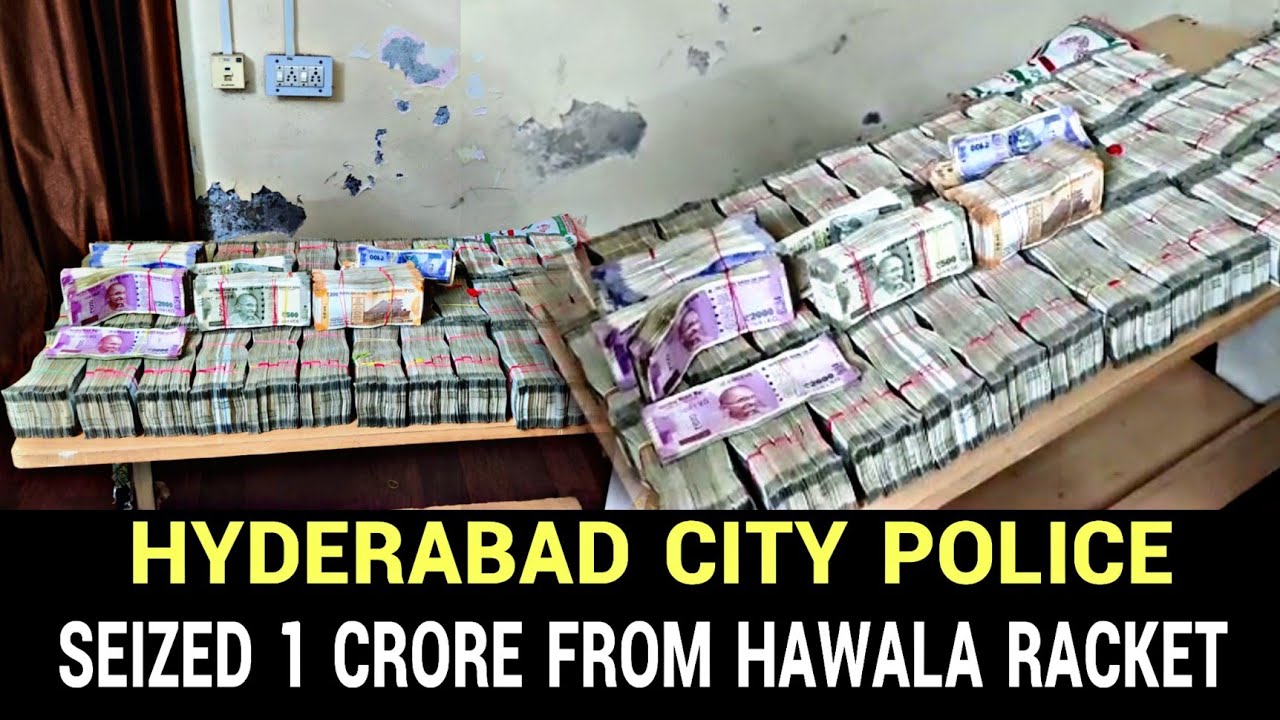 Hyderabad Police Bust Hawala Racket; Seize Rs 1.10 cr cash, arrest 4 ...