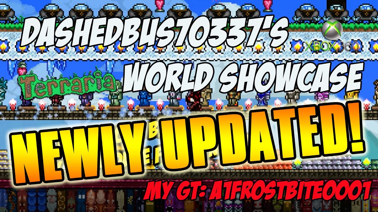 Terraria Xbox 360 World Showcase - DashedBus70337's World | Pixel Arts ...