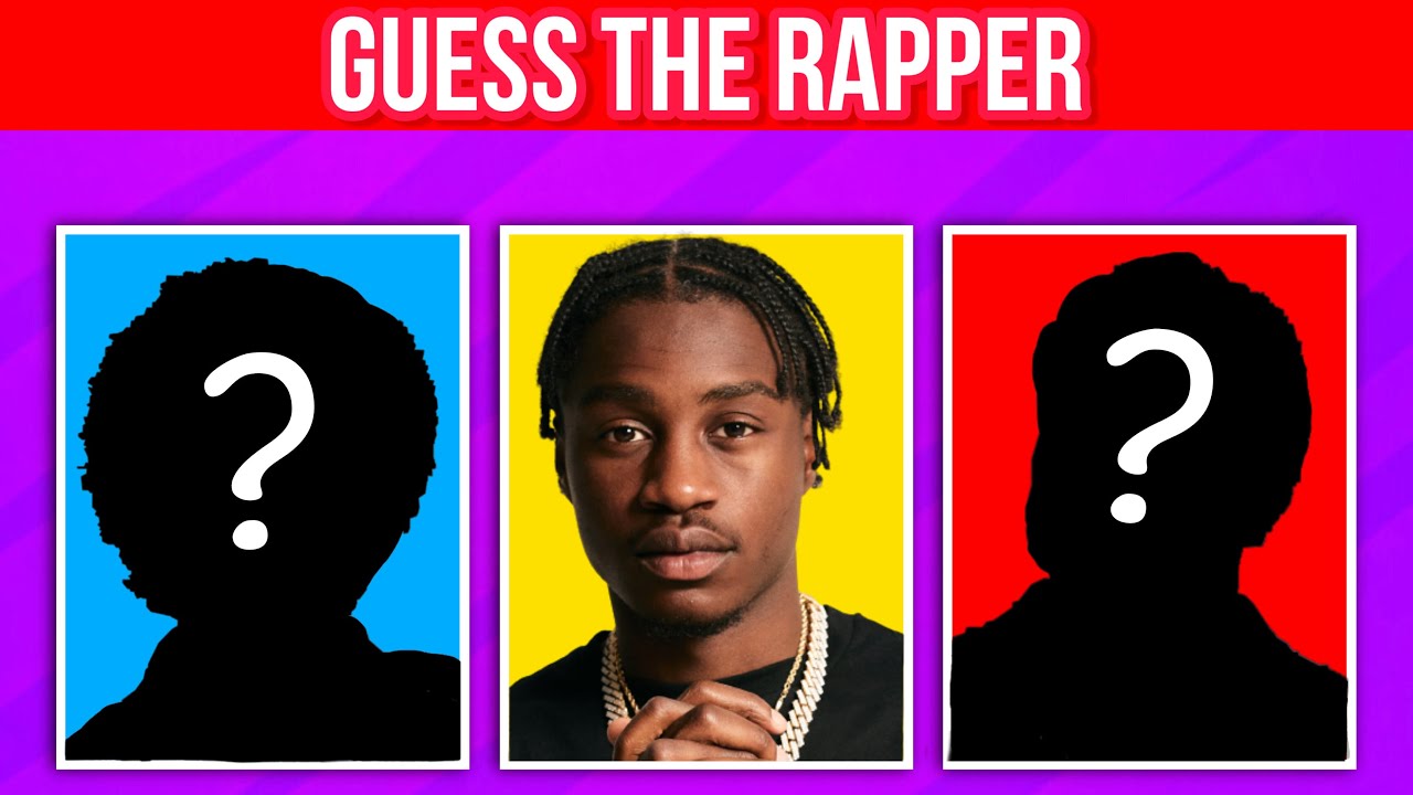 Guess The Rapper By Their Silhouette 99.9% Will Fail Level 3! - YouTube