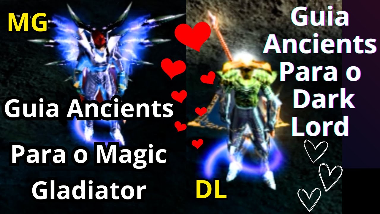Guia Itens Ancients para o Magic Gladiator e o Dark Lord Mesclas e Sets ...