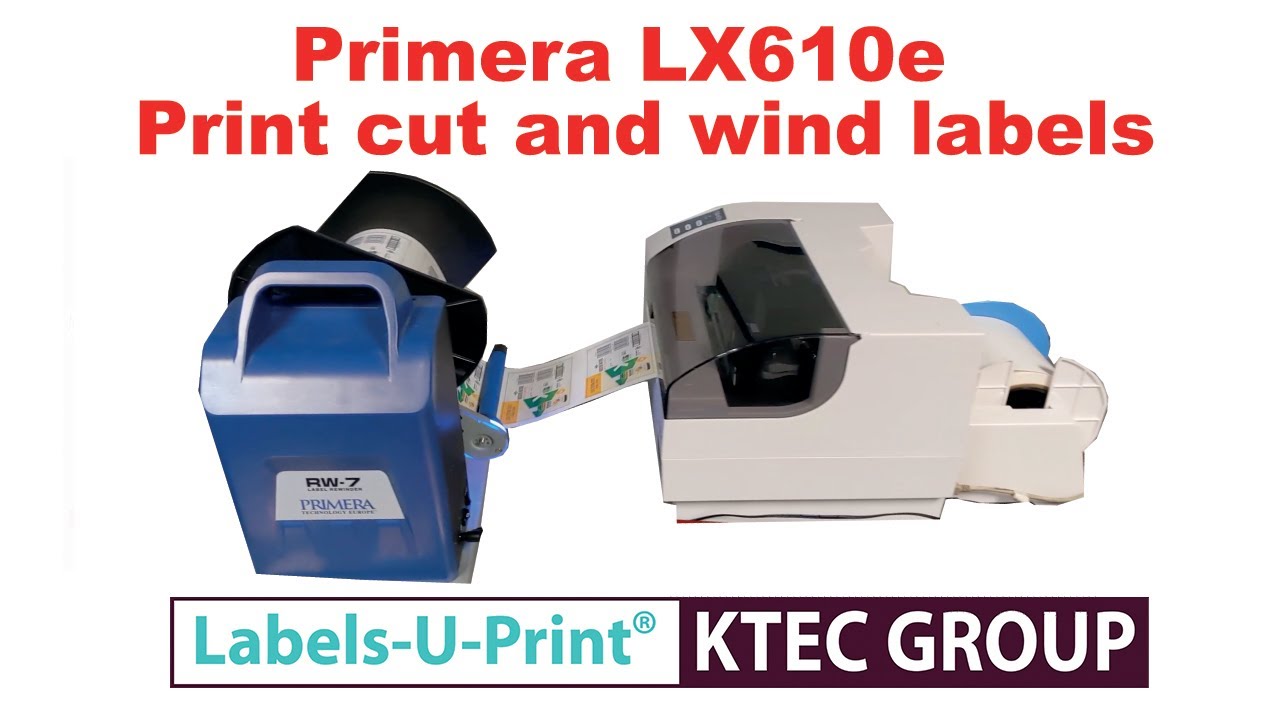 Primera LX610e -print and cut and wind labels any shape or size - KTEC ...