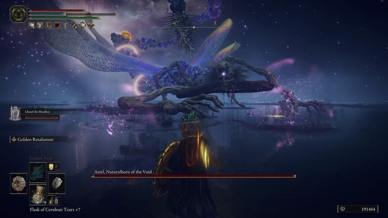 Elden Ring Astel Naturalborn of the Void @ Lake of Rot Remembrance of ...