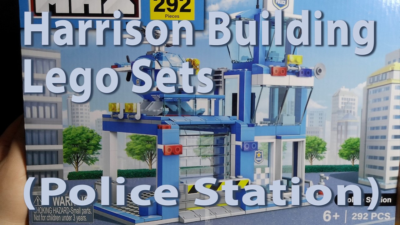 Harrison Building Lego Sets (Police Station) - YouTube