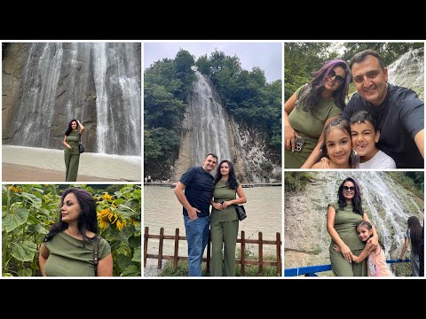 Sheki yaylasi🏞️ Shekideki en boyuk zipline mindik🚠 Asma korpu✨ Tebiet qoynunda istirahet 🤍