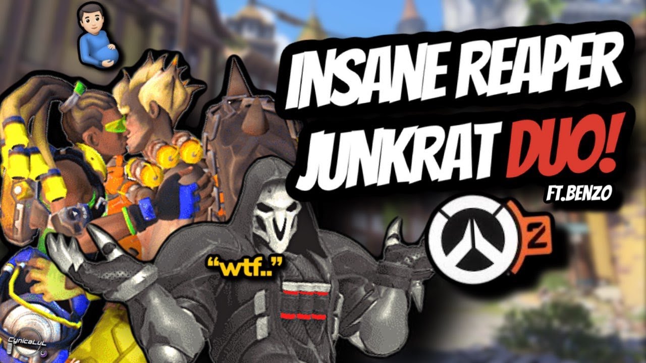 INSANE Reaper x Junkrat Duo! FT.Benzo - YouTube