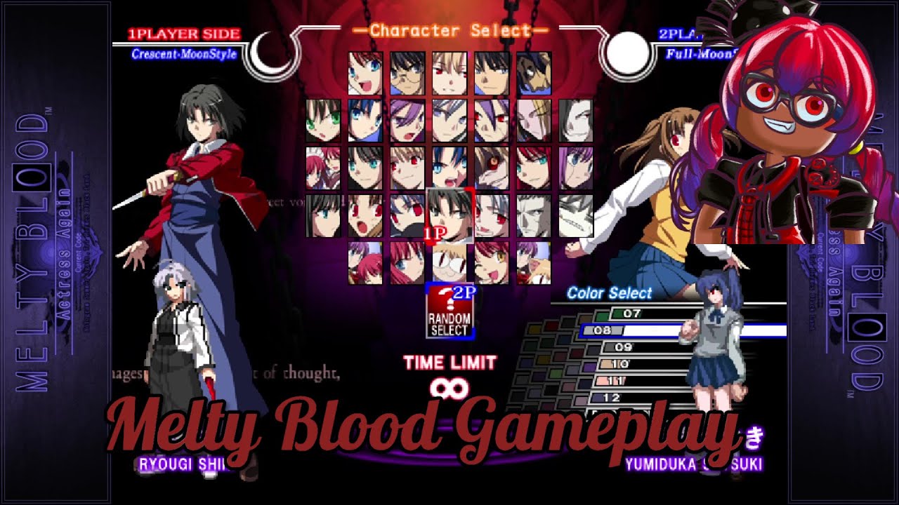 Melty Blood Halloween Gameplay (Story mode+Battles) - YouTube