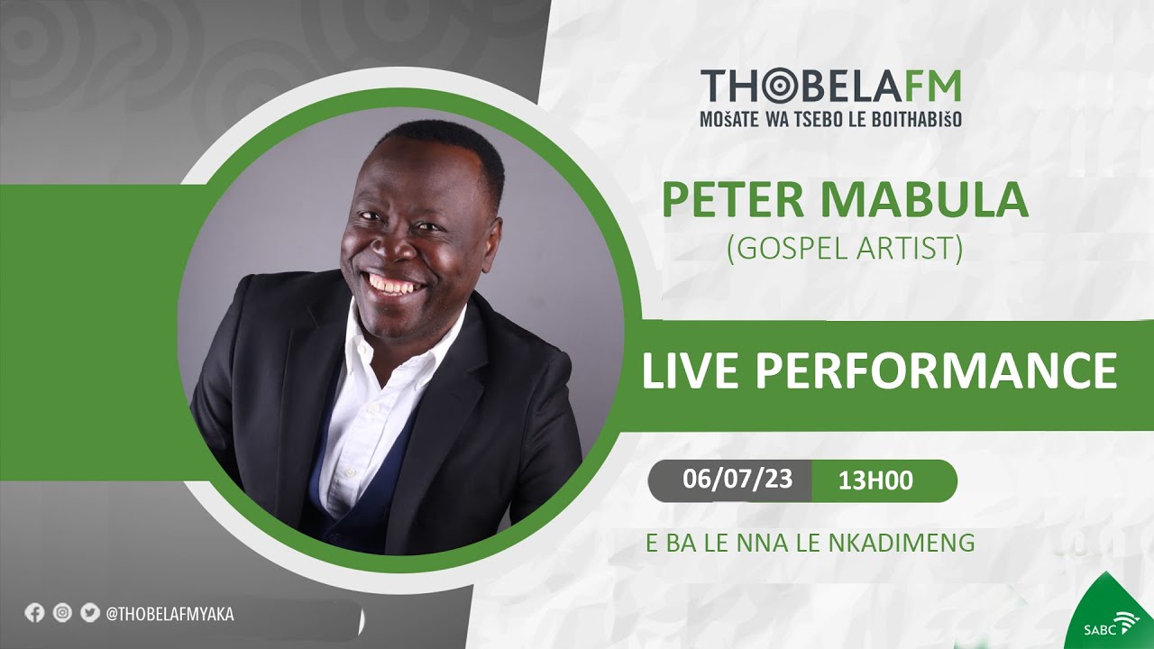 Peter Mabula Live @ThobelaFMyaka #ThobelaFMYaka - YouTube