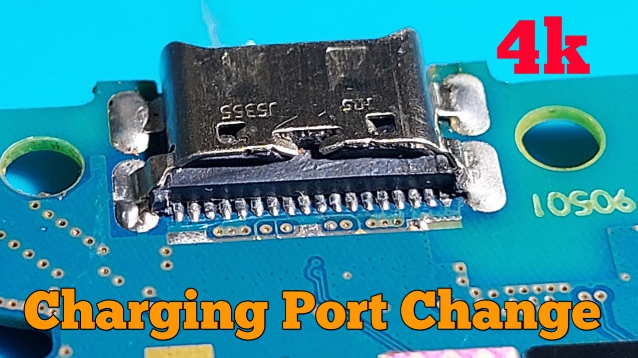 Samsung Type c Port Replacement | Charging Socket Replace Idea - YouTube