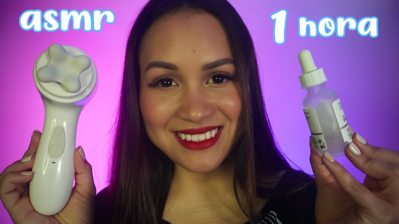 4K 1 hora asmr para dormir: skincare y maquillaje | Soul ASMR shorts ...