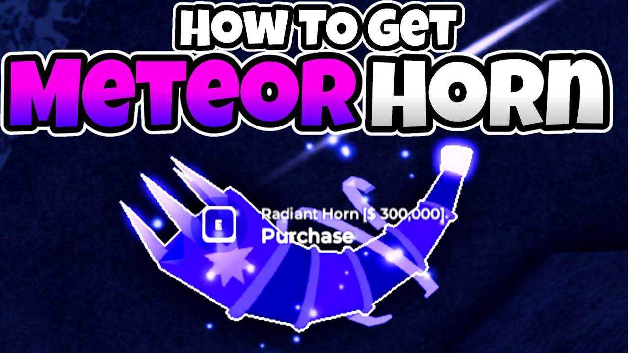 How To Get The Meteor Horn In Dig - YouTube
