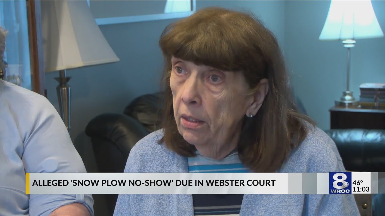 Webster sisters taking 'snow plow no-show' to court after company ...