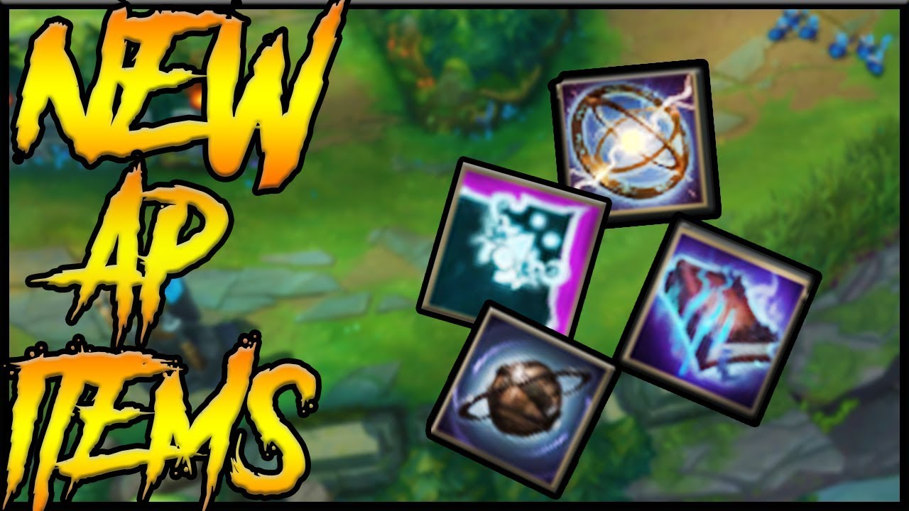 NEW ITEMS & AP ITEMS REWORK!-LEAGUE OF LEGENDS PATCH 8.4 NEWS - YouTube