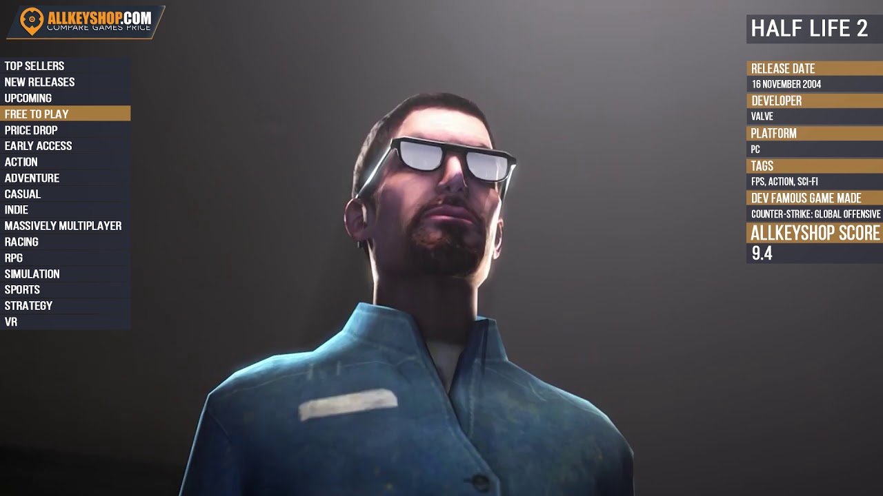 Free to Play | Half Life 2 (Presentation and Best Deals) - YouTube
