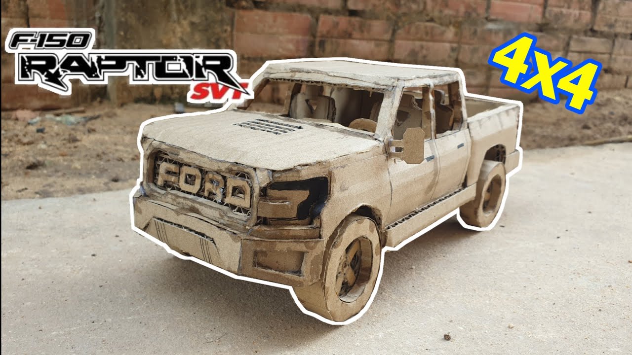 Ford F 150 Raptor || How to make Ford Raptor from cardboard || simple ...