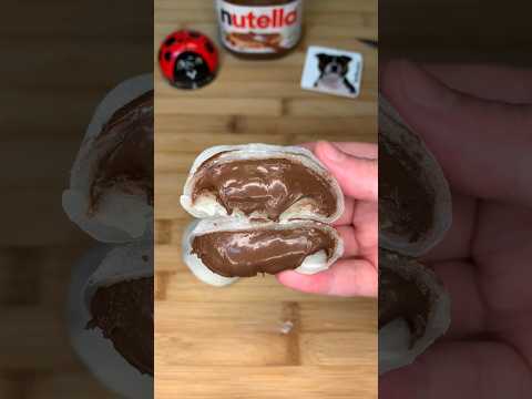 👩🏼‍🍳 Recette FACILE des MOCHIS NUTELLA🍫 #asmr #food #recipe #japan #chocolate #chocolat #satisfying