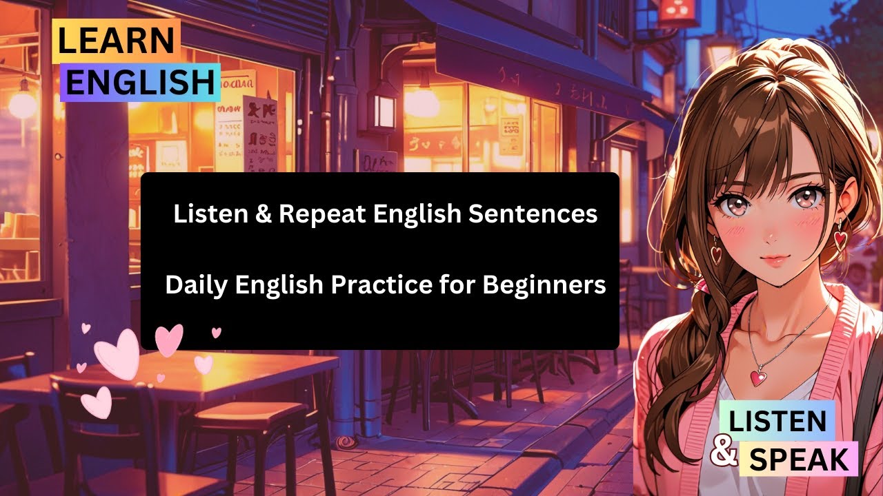 Master American English: Listen and Repeat English Sentences For ...