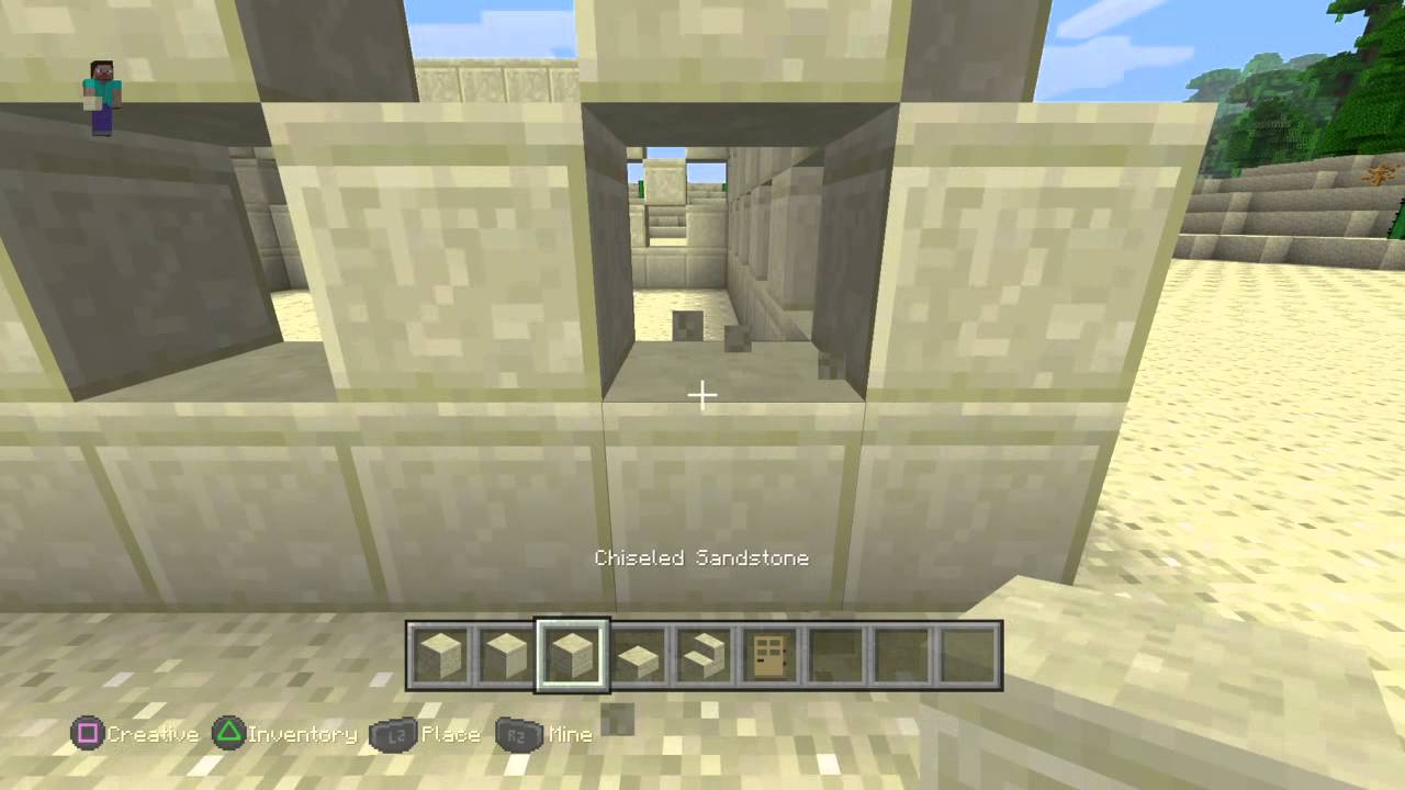 Minecraft: PlayStation 4: Building A HOUSE!!!!!! Part 1 - YouTube