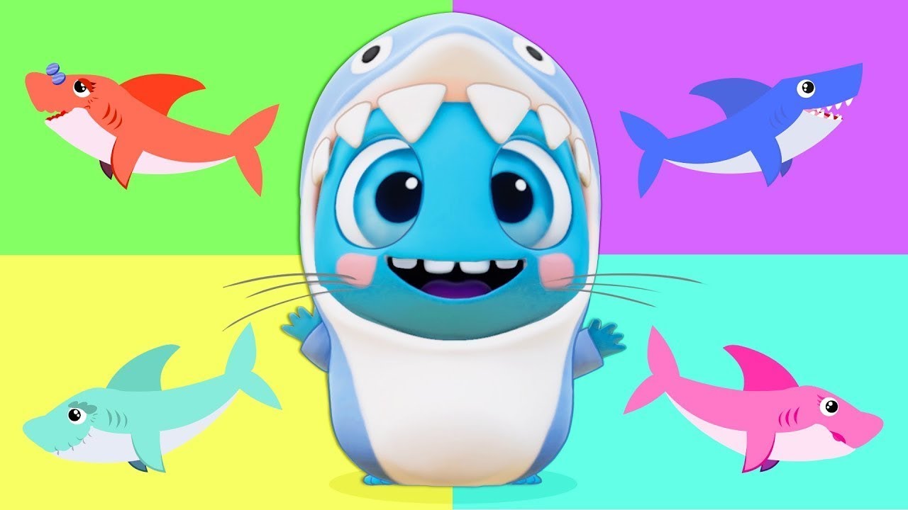 🦈 Baby Shark Easter + MORE! | Mini Moonies Nursery Rhymes Compilation 🎵 ...