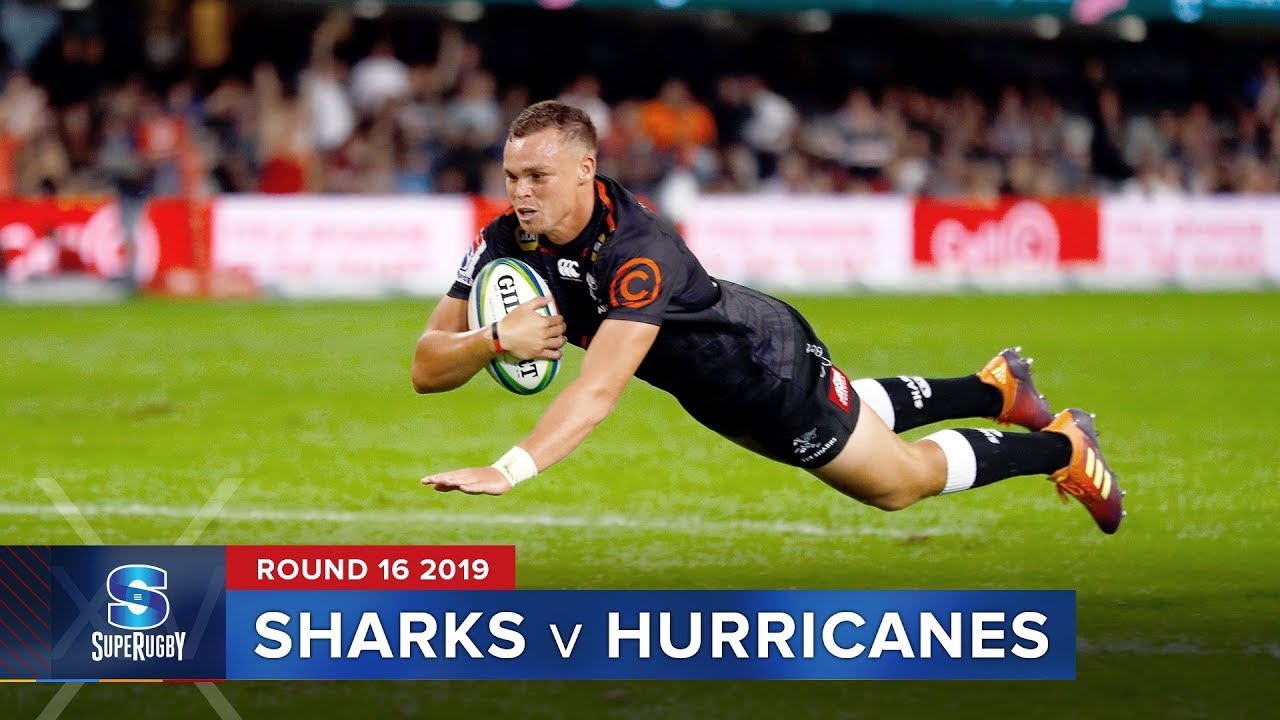 Sharks v Hurricanes | Super Rugby 2019 Rd 16 Highlights - YouTube